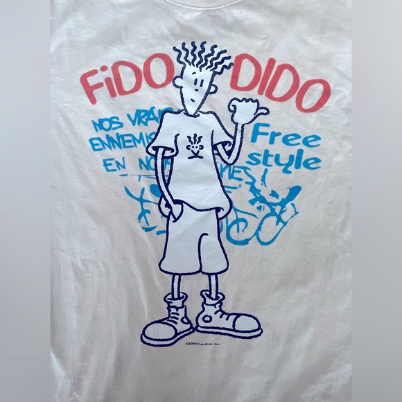 sprite / Fido Dido | Shirts | Vintage Fido Dido Sprite Trademark Tshirt Collectible Vintage Tee ...
